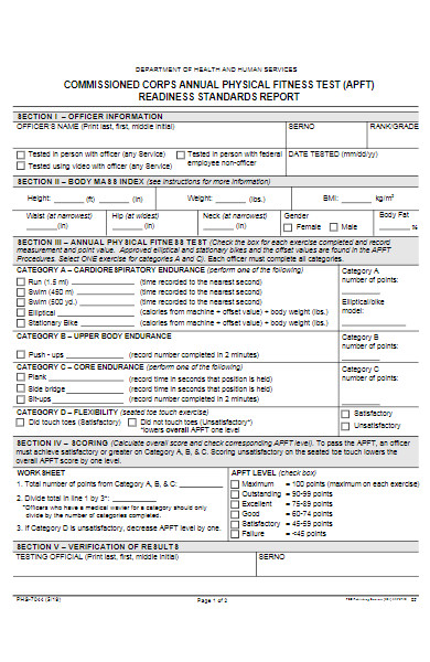 FREE 50+ Fitness Forms in PDF | MS Word