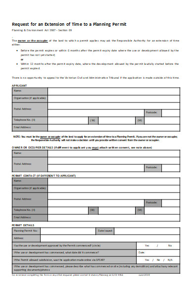 FREE 50+ Permit Forms Download – How to Create Guide, Tips