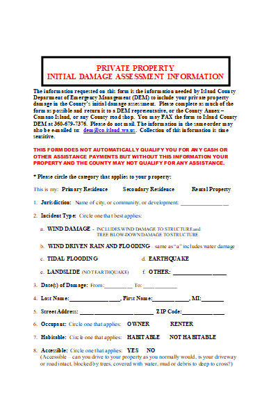 FREE 50+ Property Forms in PDF | MS Word | MS Excel