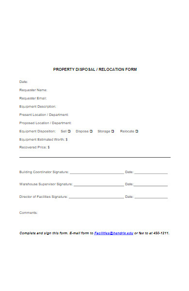 FREE 50+ Property Forms in PDF | MS Word | MS Excel