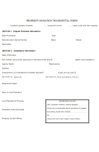 FREE 50+ Property Forms in PDF | MS Word | MS Excel