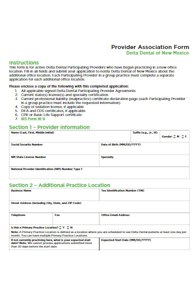 FREE 50+ Association Forms in PDF | MS Word