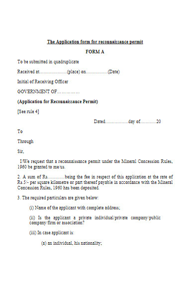 FREE 50+ Permit Forms Download – How to Create Guide, Tips