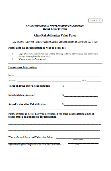 FREE 45+ Value Forms Download – How to Create Guide, Tips