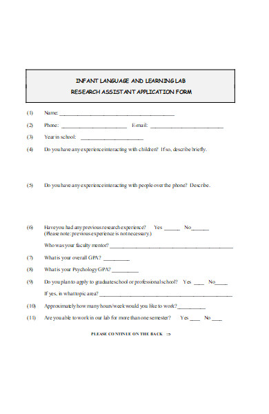 FREE 50+ Assistant Forms Download – How to Create Guide, Tips