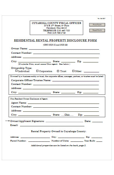 FREE 50+ Property Forms in PDF | MS Word | MS Excel