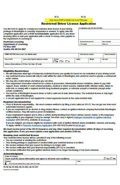 FREE 50+ License Forms Download – How to Create Guide, Tips