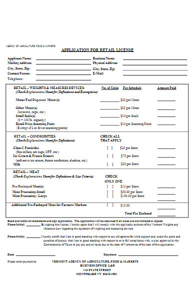 FREE 30+ Retail Application Forms Download – How to Create Guide, Tips