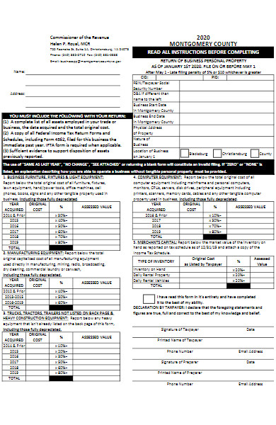 FREE 50+ Property Forms in PDF | MS Word | MS Excel