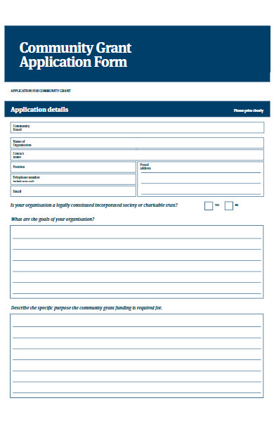 FREE 50+ Community Forms in PDF | MS Word