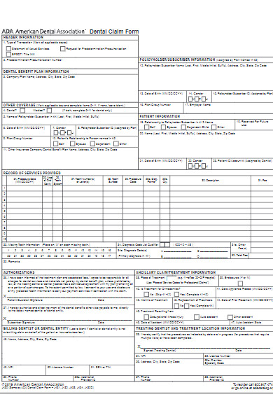 FREE 50+ Dental Forms Download – How to Create Guide, Tips