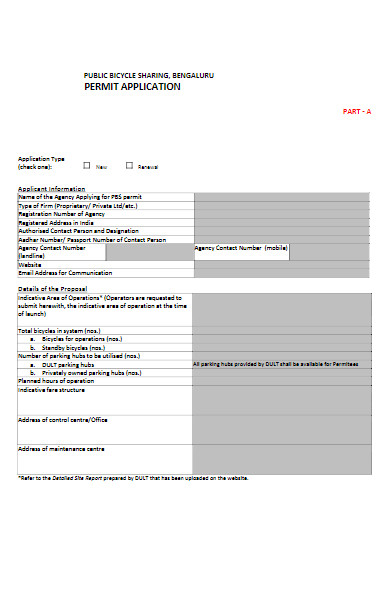 FREE 50+ Permit Forms Download – How to Create Guide, Tips