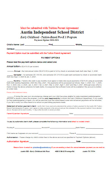 FREE 50+ Option Forms in PDF | MS Word | MS Excel