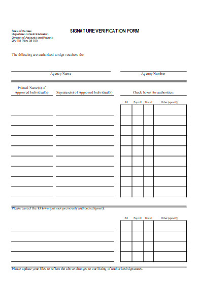 FREE 50+ Application Verification Forms Download – How to Create Guide ...