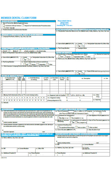 FREE 50+ Dental Forms Download – How to Create Guide, Tips