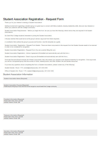 FREE 50+ Association Forms in PDF | MS Word