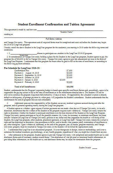 FREE 30+ Enrollment Confirmation Forms Download – How to Create Guide, Tips