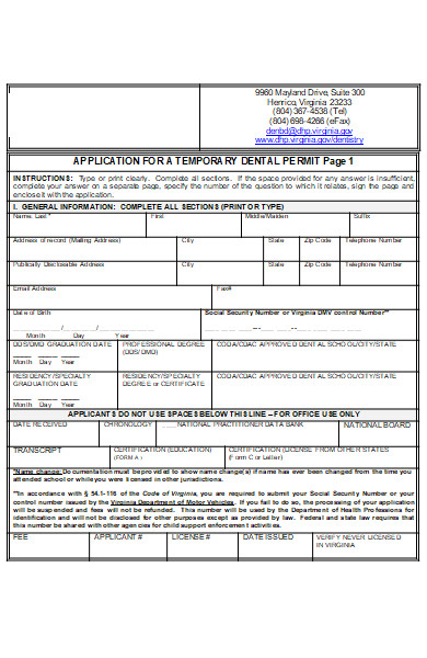 FREE 50+ Dental Forms Download – How to Create Guide, Tips