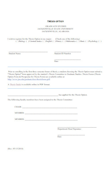 FREE 50+ Option Forms in PDF | MS Word | MS Excel
