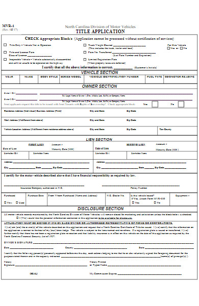 FREE 20+ Title Forms Download – How to Create Guide, Tips