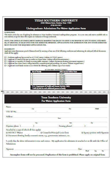 FREE 50+ University Forms in PDF | MS Word | MS Excel