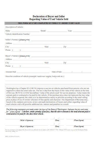 FREE 45+ Value Forms Download – How to Create Guide, Tips