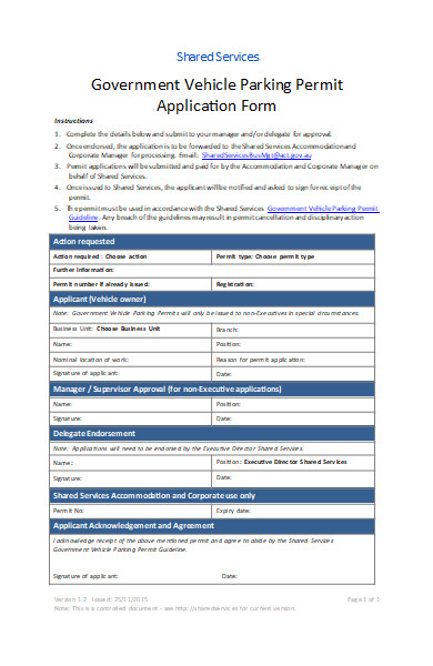 FREE 50+ Permit Forms Download – How to Create Guide, Tips
