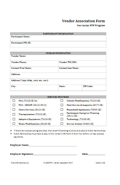 FREE 50+ Association Forms in PDF | MS Word