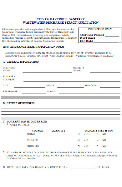 FREE 50+ Permit Forms Download – How to Create Guide, Tips