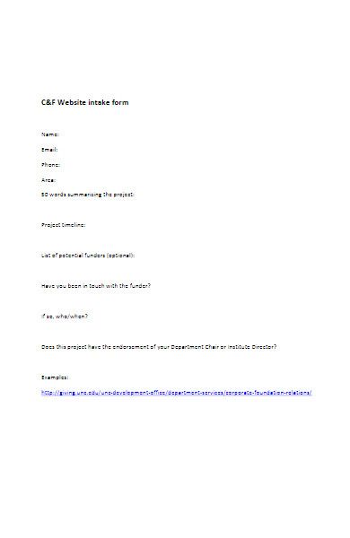 FREE 16+ Website Intake Forms Download – How to Create Guide, Tips