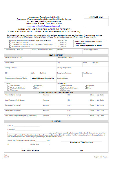 FREE 30+ Wholesale Application Forms Download – How to Create Guide, Tips
