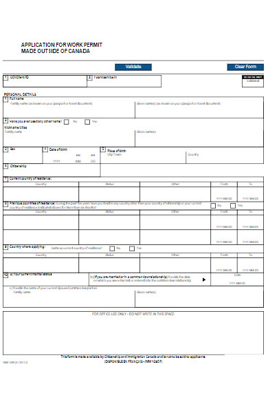 FREE 50+ Permit Forms Download – How to Create Guide, Tips