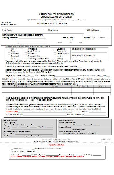 FREE 50+ Readmission Forms Download – How to Create Guide, Tips