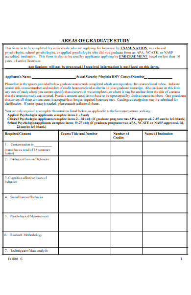 FREE 50+ Study Forms Download – How to Create Guide, Tips