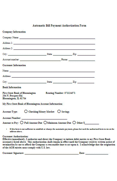 FREE 50+ Payment Authorization Forms Download – How to Create Guide, Tips