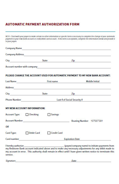 FREE 50+ Payment Authorization Forms Download – How to Create Guide, Tips