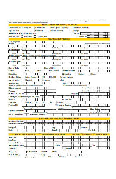 FREE 50+ Mortgage Forms Download – How to Create Guide, Tips