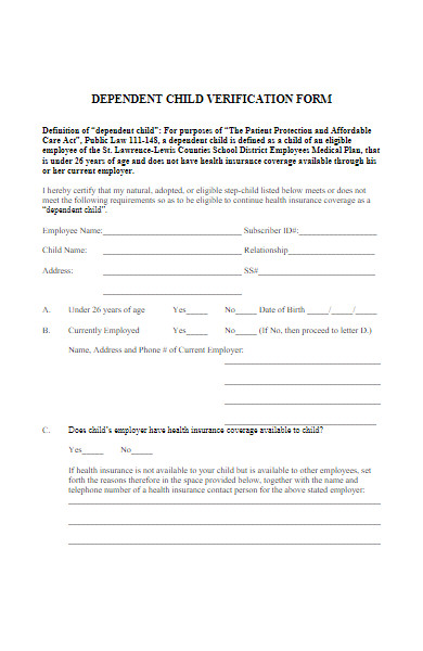 FREE 50+ Medical Insurance Verification Forms Download – How to Create ...