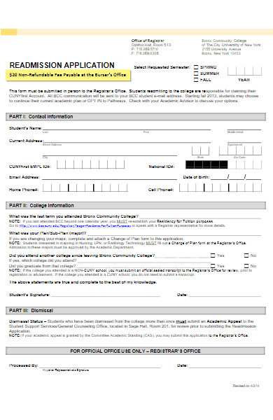 FREE 50+ Readmission Forms Download – How to Create Guide, Tips