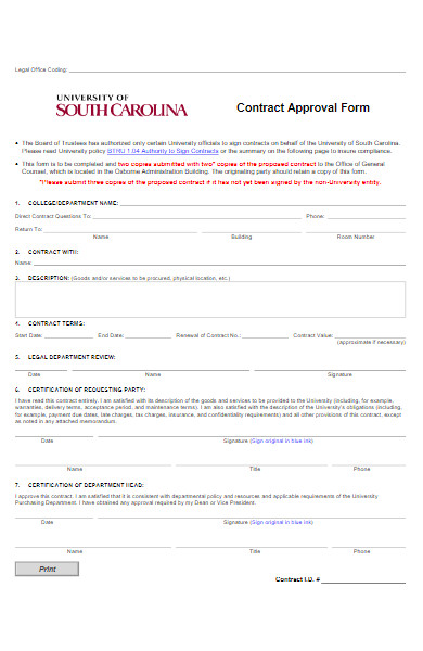 FREE 50+ Contract Application Forms Download – How to Create Guide, Tips