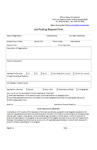 FREE 50+ Job Request Forms Download – How to Create Guide, Tips