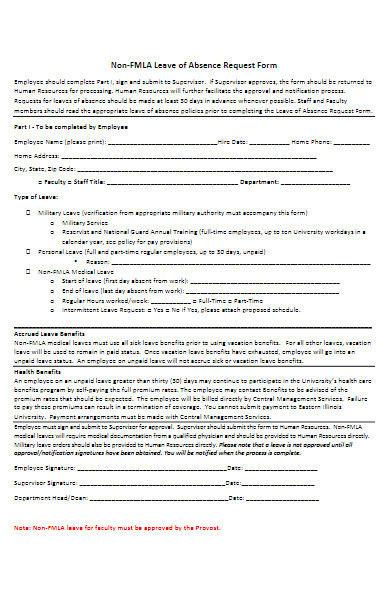 FREE 50+ Leave of Absence Forms Download – How to Create Guide, Tips