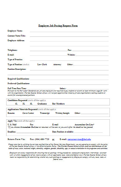 FREE 50+ Job Request Forms Download – How to Create Guide, Tips