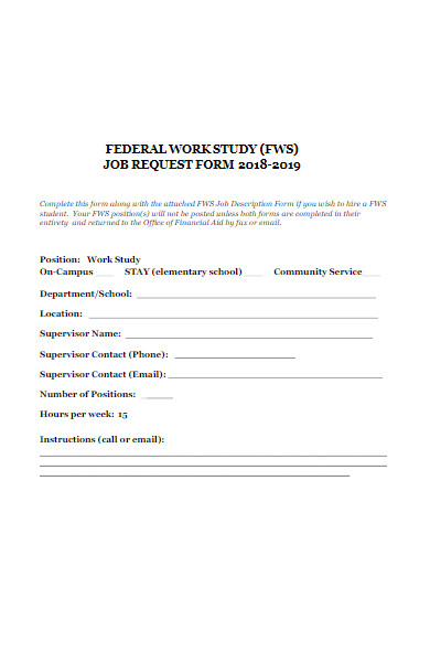FREE 50+ Job Request Forms Download – How to Create Guide, Tips