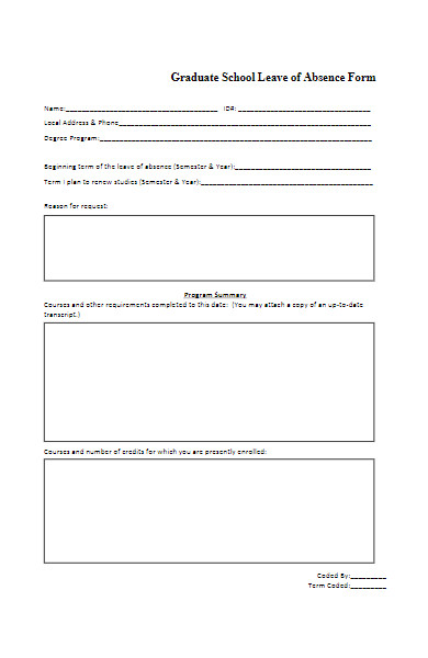 FREE 50+ Leave of Absence Forms Download – How to Create Guide, Tips