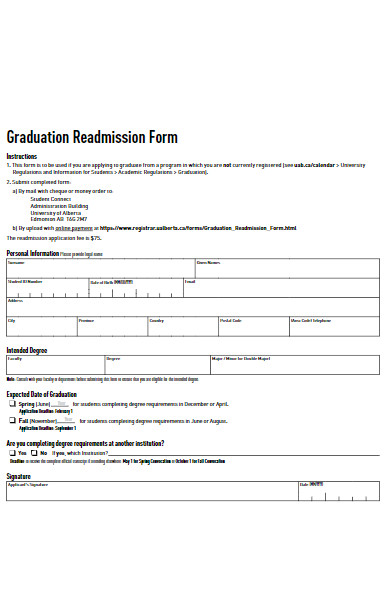 FREE 50+ Readmission Forms Download – How to Create Guide, Tips