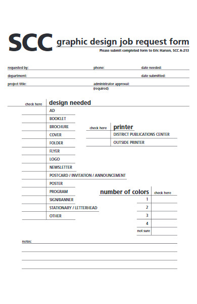 FREE 50+ Job Request Forms Download – How to Create Guide, Tips