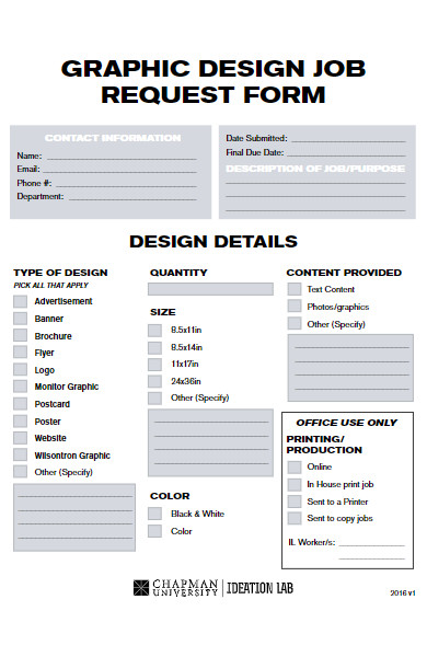 FREE 50+ Job Request Forms Download – How to Create Guide, Tips