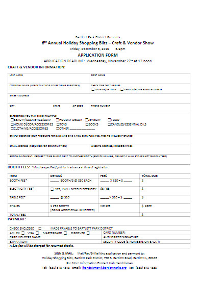 FREE 35+ Holiday Application Forms Download – How to Create Guide, Tips