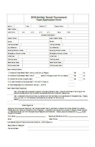 FREE 35+ Holiday Application Forms Download – How to Create Guide, Tips